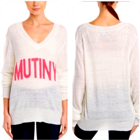 Wildfox | Sweaters | Wildfox Couture White Label Oversized Knit Sweater ...